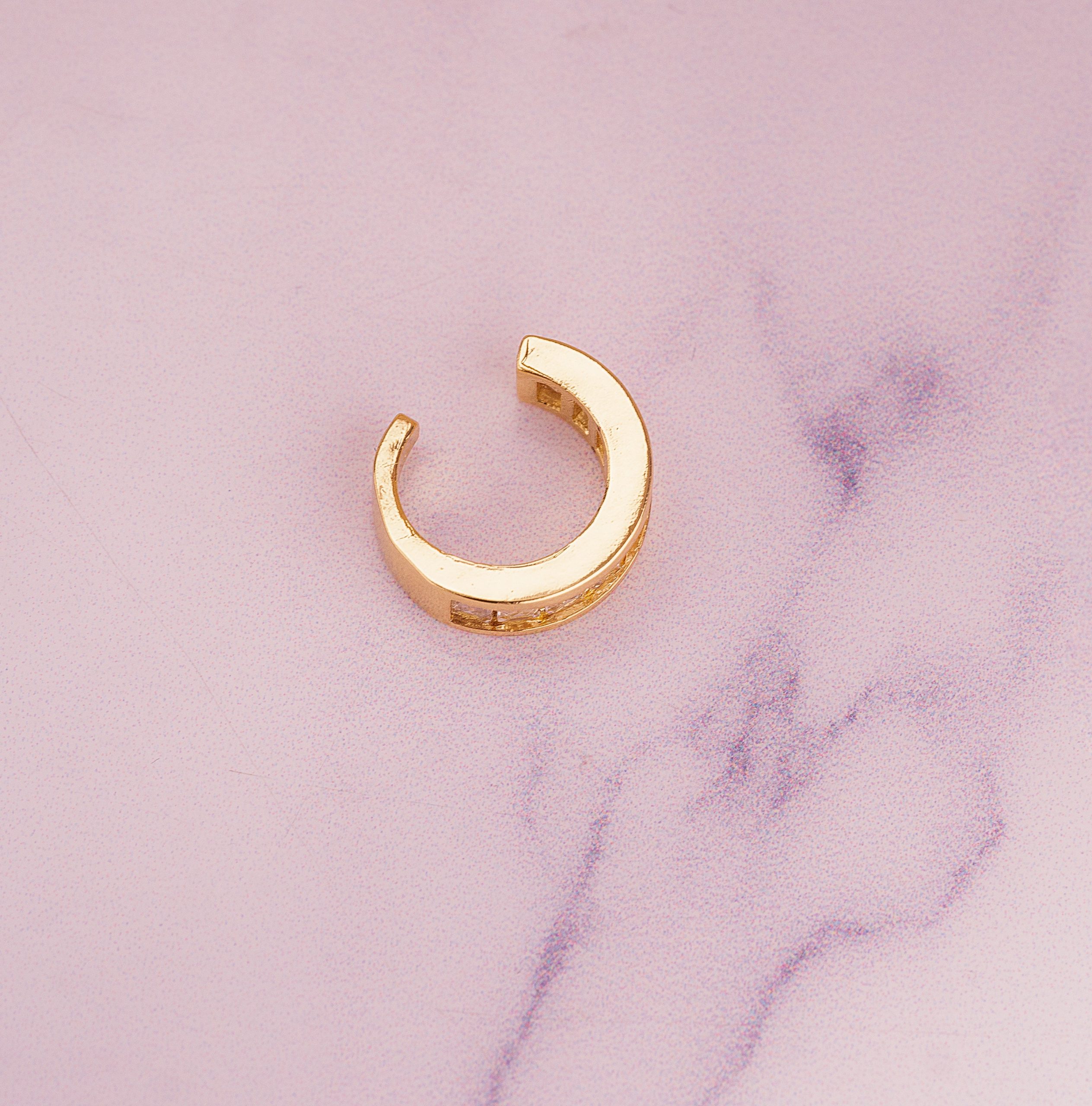 Ear Cuff Circones Blancos Ref: E267 - Sublime Tentación