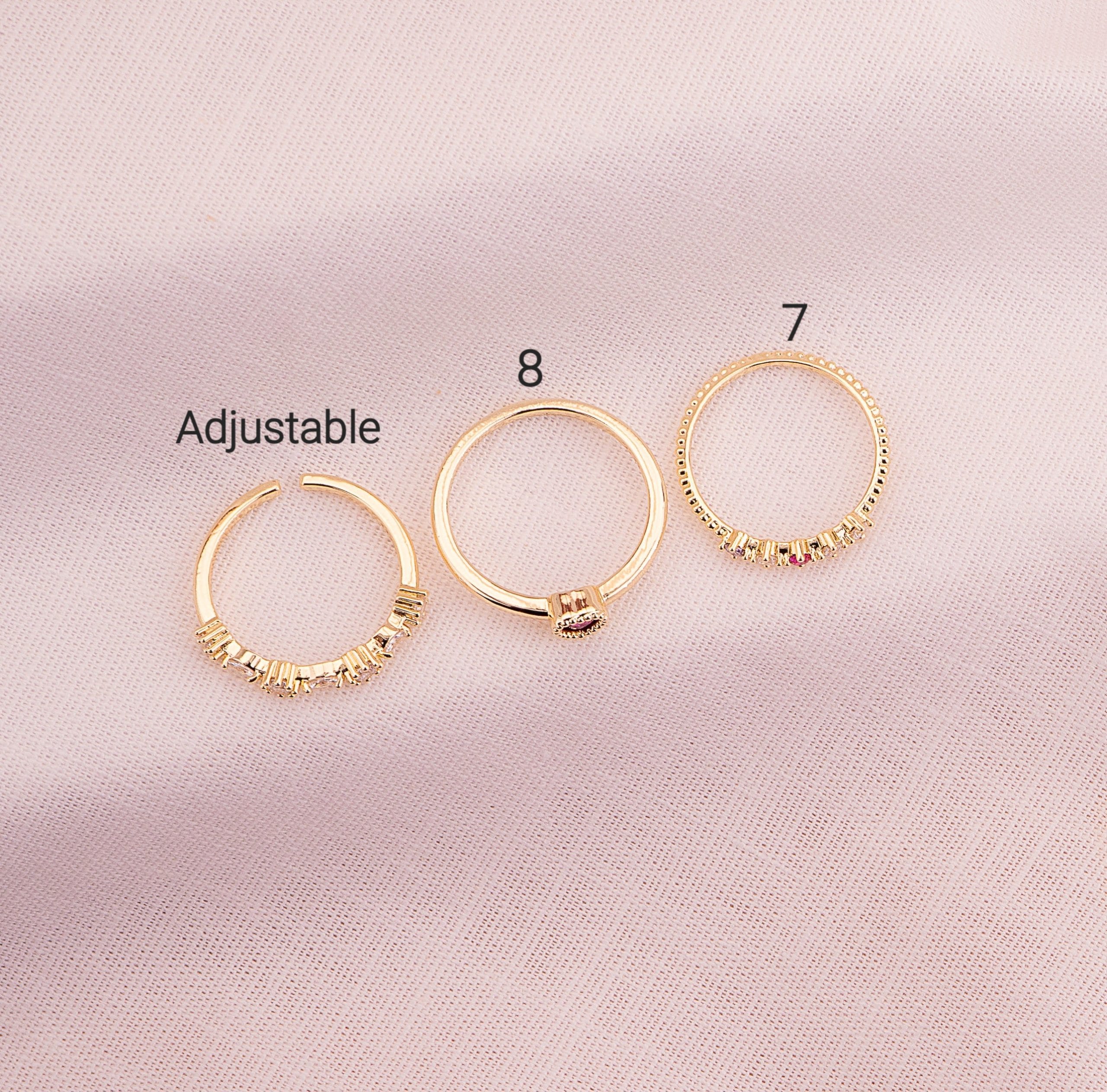 Set X 3 Anillos Ravenna Ref: J091 - Sublime Tentación