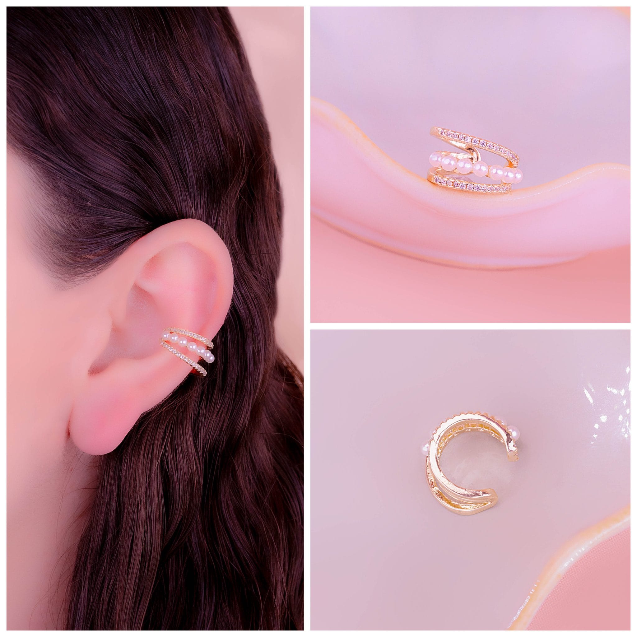 Ear Cuff Gretel Dorado Ref: E547 - Sublime Tentación